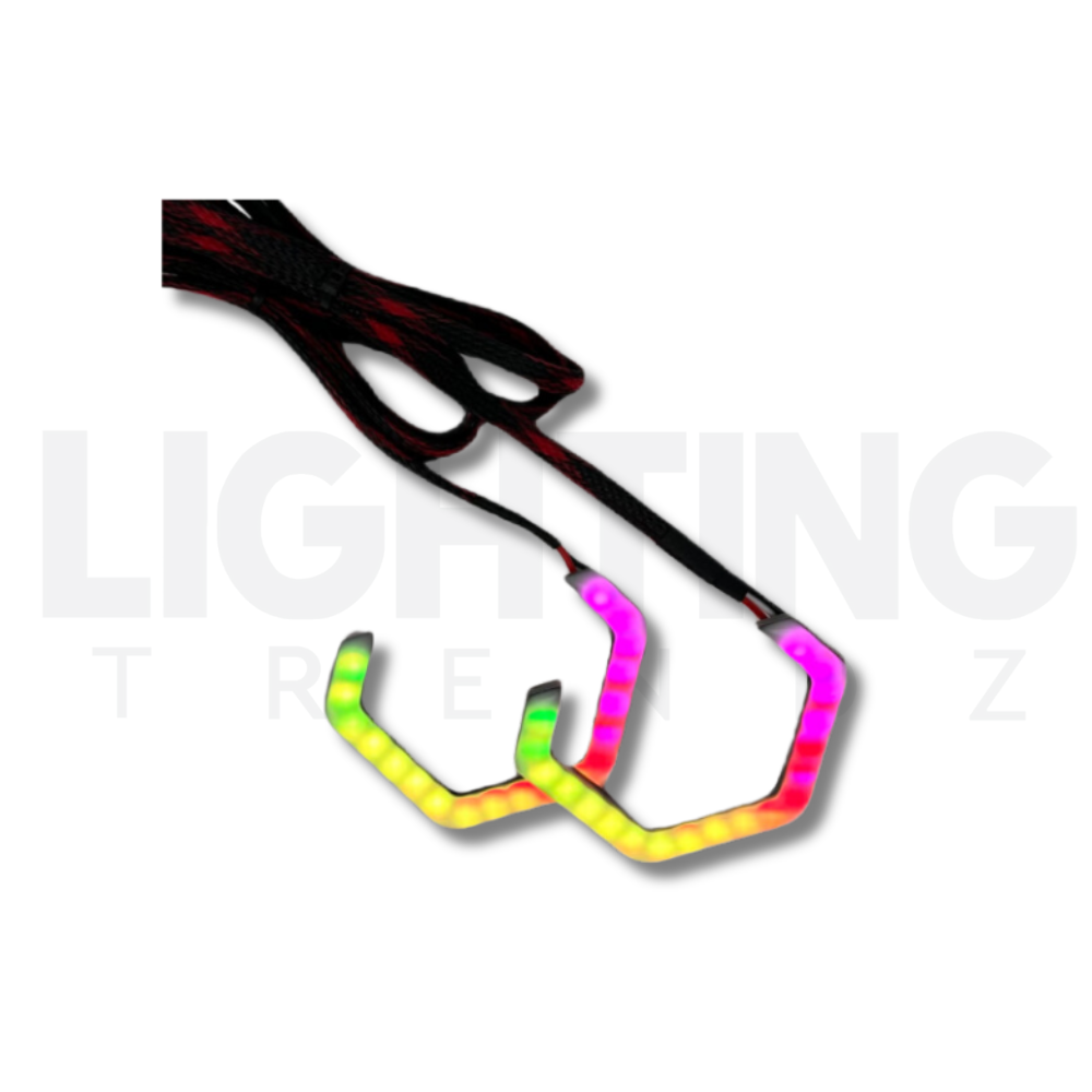 Lighting Trendz: HEX SHAPED FLOW SERIES HALOS